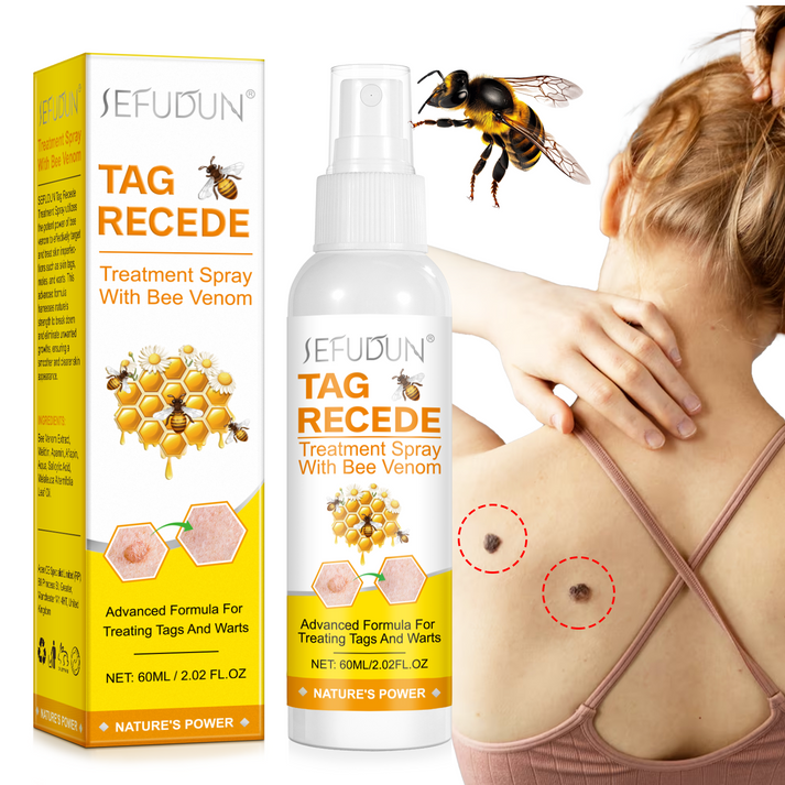 TAG RECEDE Treatment Spray with Bee Venom – NUETAG INC